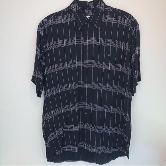 Georg Roth | Shirts | Georg Roth Of Germany Black And White Mens Dress ...